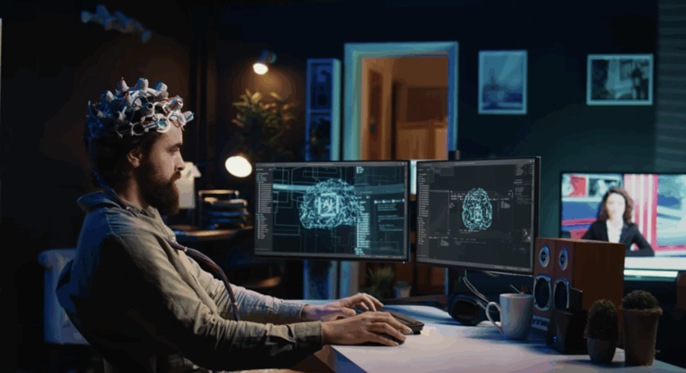 What would happen if human brains were connected to the internet?