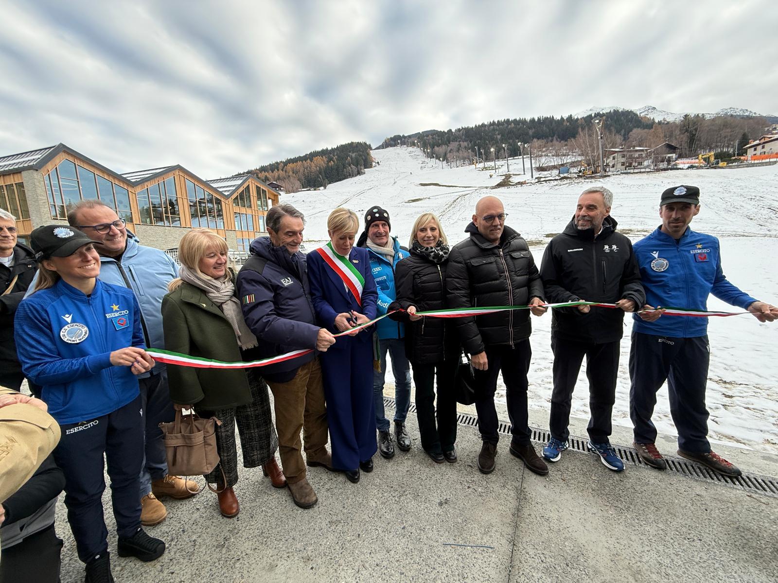 Olimpiadi 2026, a Bormio inaugurati lo Stelvio Olympic Ski Center e il ...