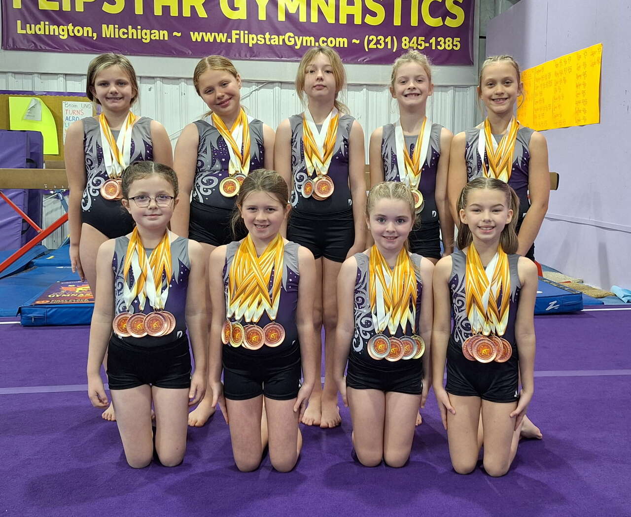 Record Flipstar turnout nets 224 podium medals, 5 titles