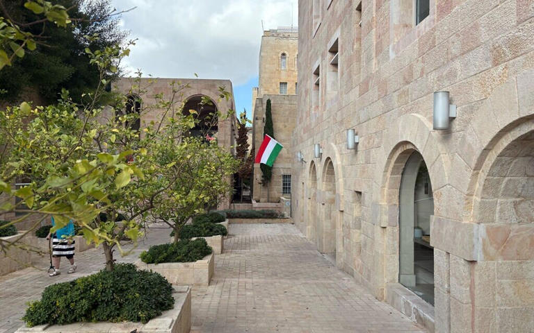 Hungary raises flag over new embassy branch in Jerusalem
