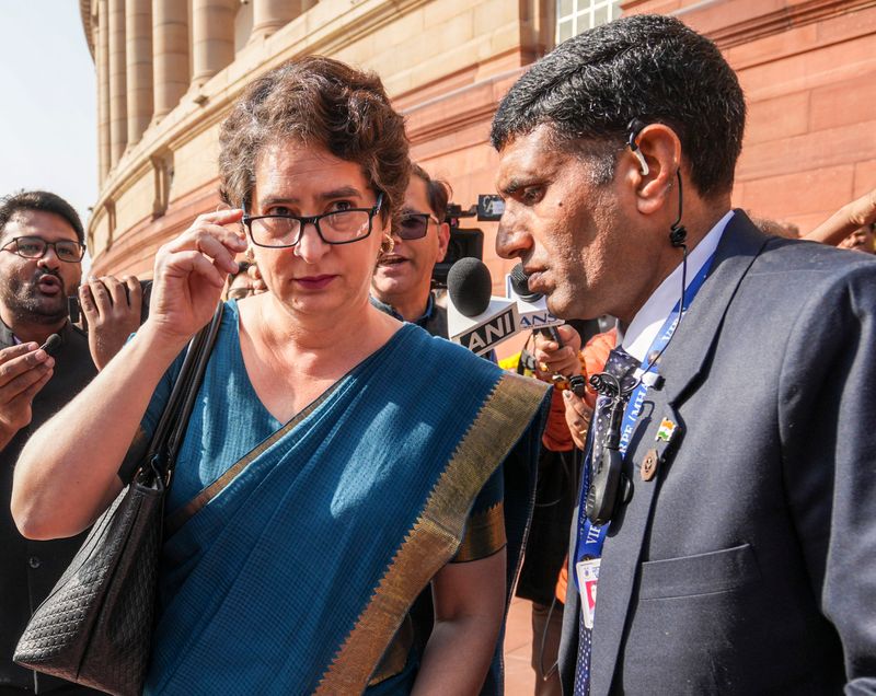 'Take a peek outside', Priyanka jabs PM Modi for 'enjoy the weather' remark