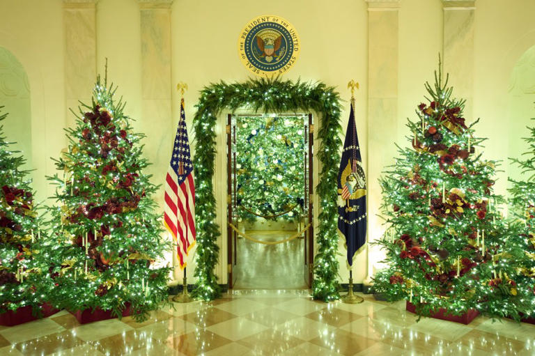 White House unveils holiday décor theme: ‘Home Is Where the Heart Is’