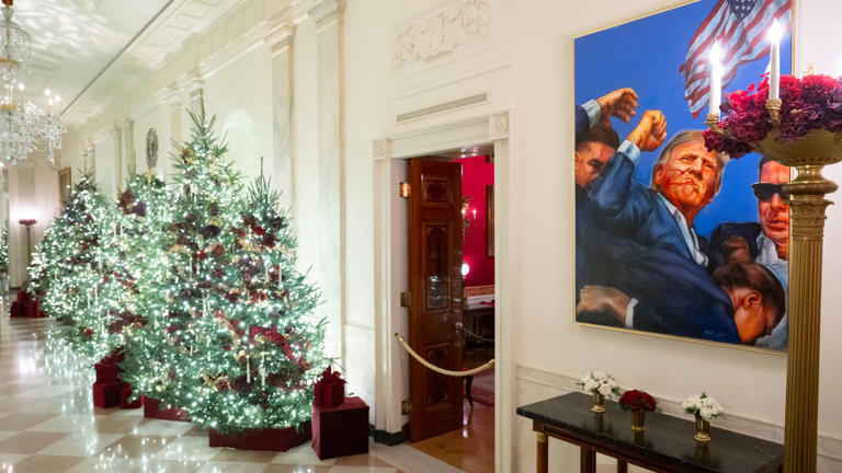 In photos: Melania Trump's 2025 White House Christmas decor