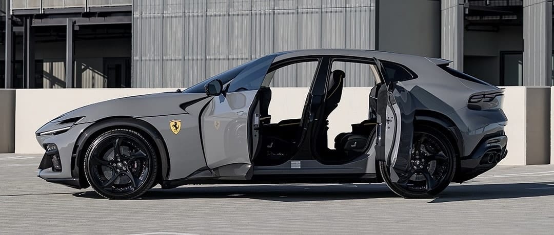 Lowered Ferrari Purosangue Takes on Hyper-Hatch Look After Aftermarket ...