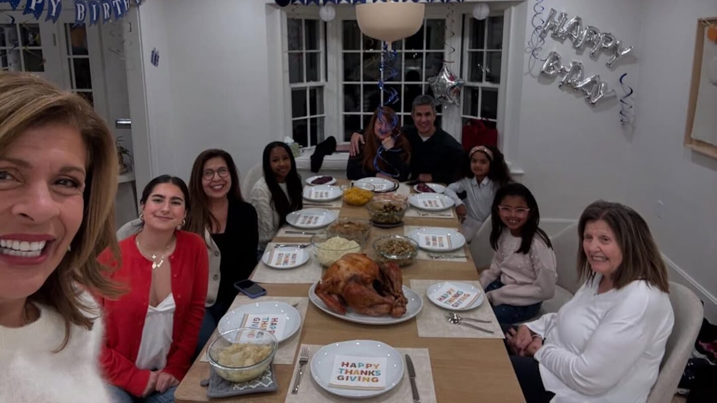 Hoda Kotb Shares Sweet Photos of Family Thanksgiving Celebrations ...