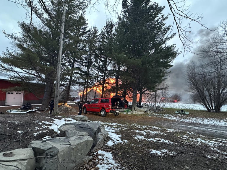 Clarkson home sees extensive damage after fire