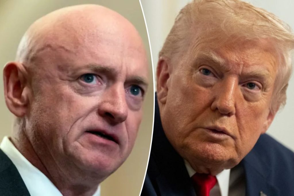 Does Mark Kelly ever stop lying about Trump?