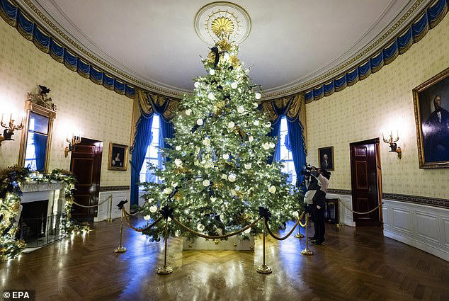 Melania Trump's lavish White House Christmas: First Lady unveils unique ...