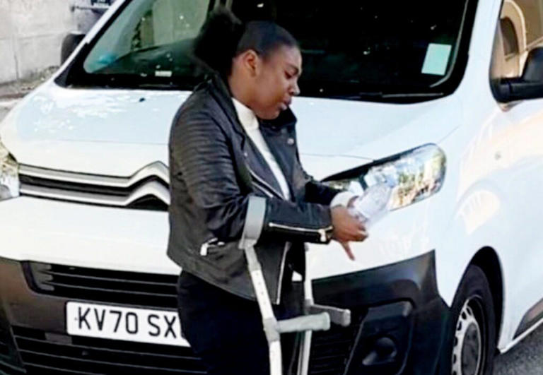 She’s going down! Woman charged with walking wrong way on escalator