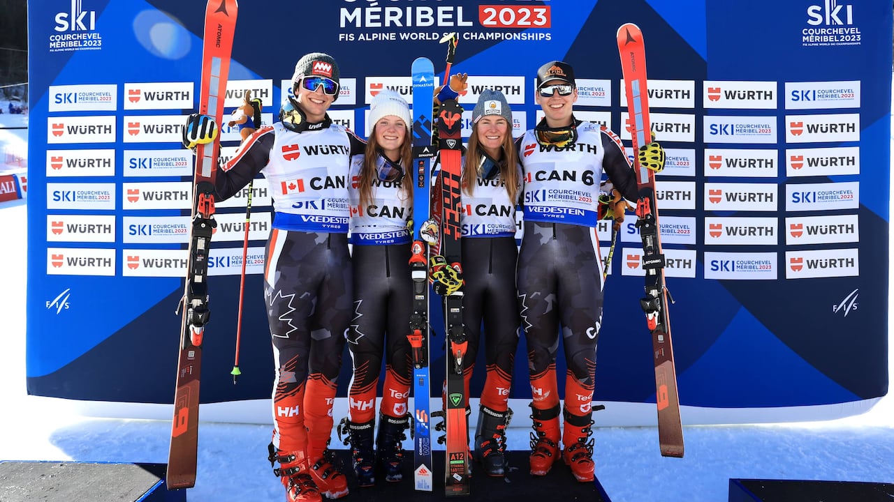 Canada reaches team parallel podium at alpine worlds for 1st time since ...