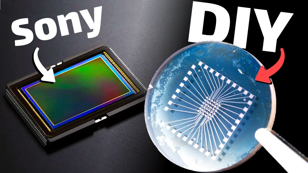 This American guy tried to make a camera sensor