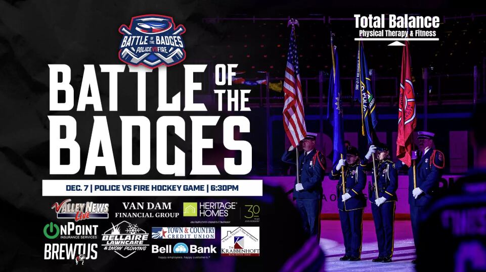 Fire Departments Police To Face Off In Charity Hockey Game