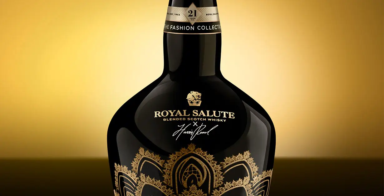 Royal Salute Unveils Second Collab With Harris Reed