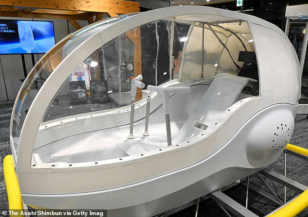 Human washing machine that can clean head to toe goes on sale for £ ...