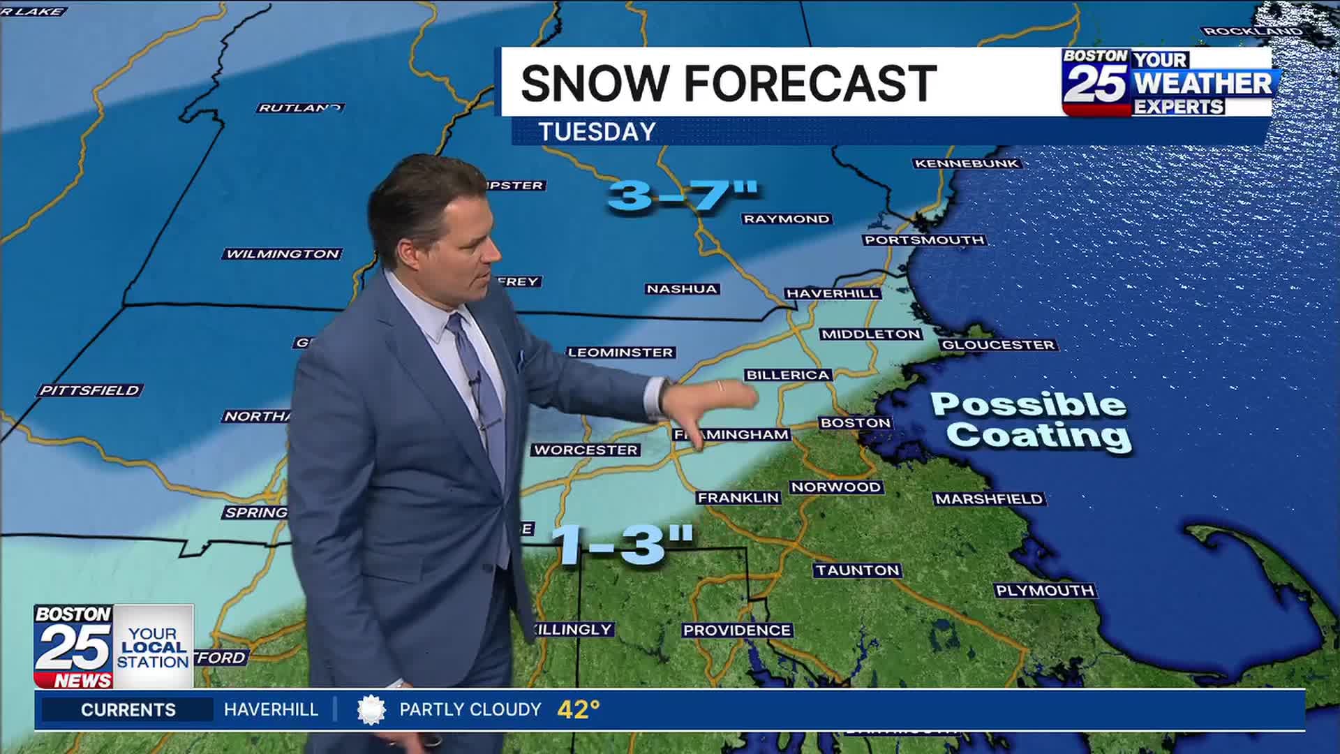 Winter storm watch: New map shows shift in expected snow totals for ...