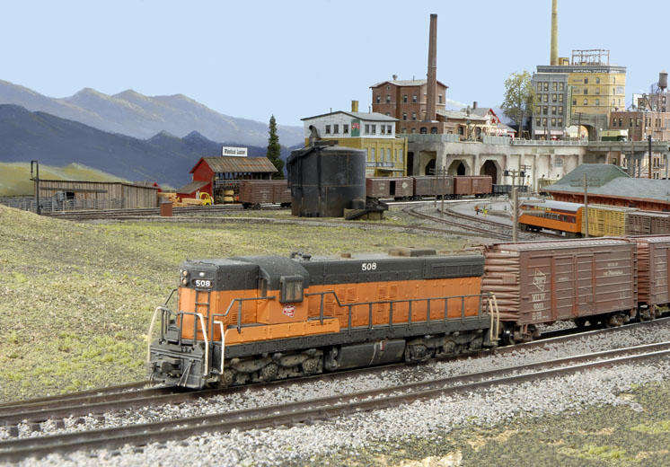 The N scale Milwaukee Road North Montana Line