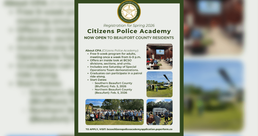 Registration opens for BCSO’s Citizens Police Academy