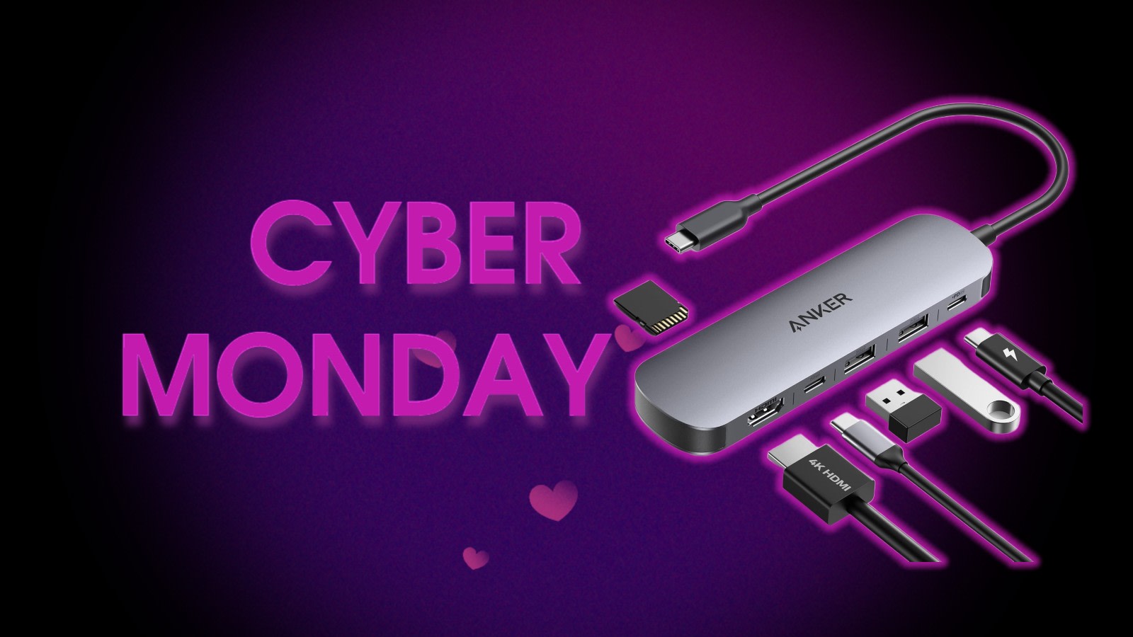 Turn your laptop’s USB-C port into 7 ports with this 23% off Anker hub