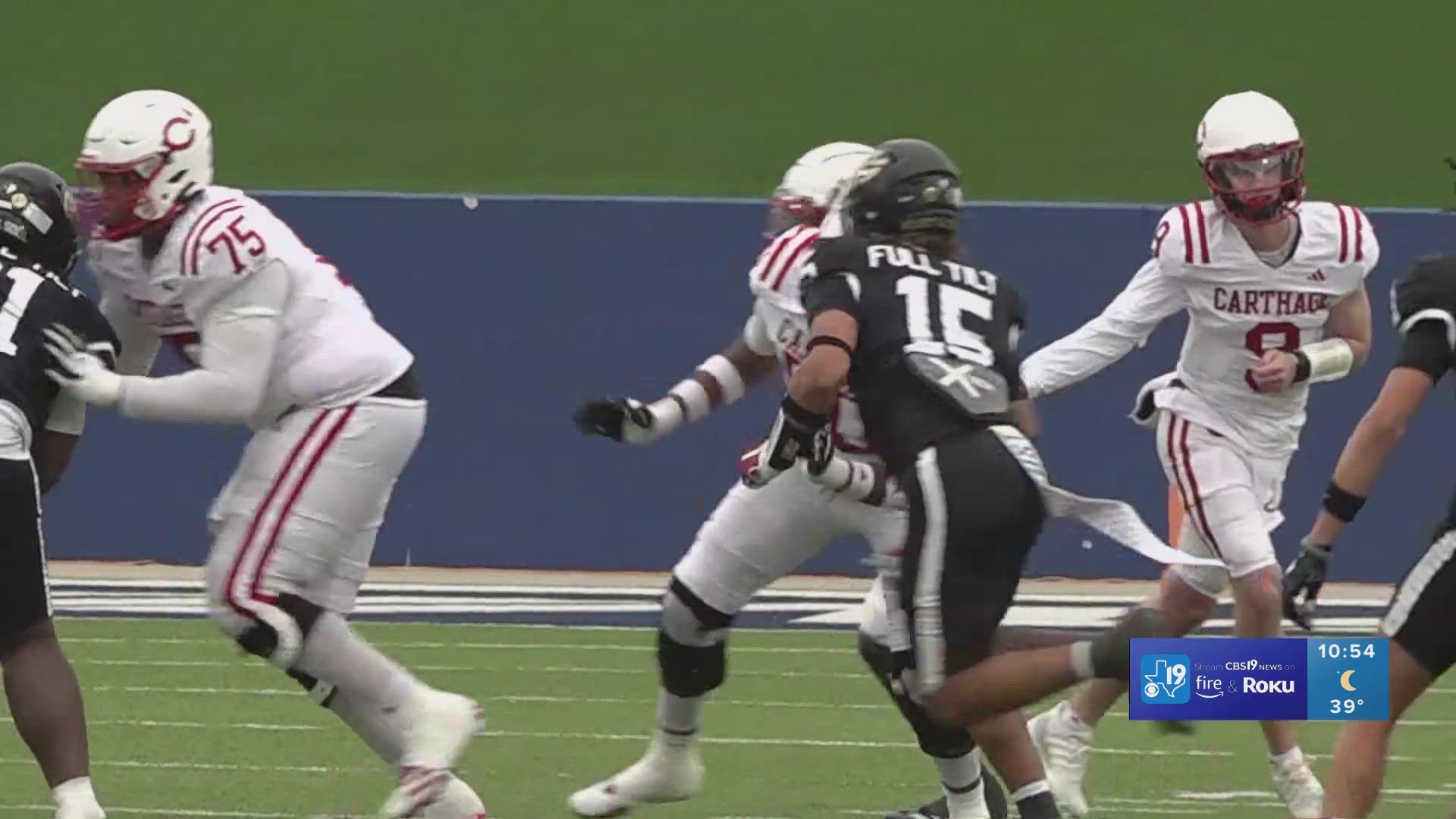 KJ Edwards becomes best running back in Carthage Bulldog history