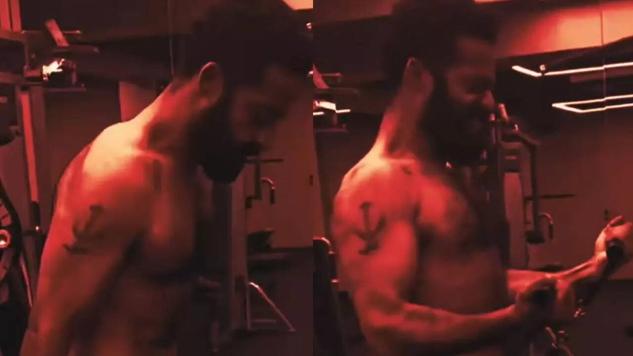 Jr NTR’s fierce transformation stuns fans; Gym videos go viral ...