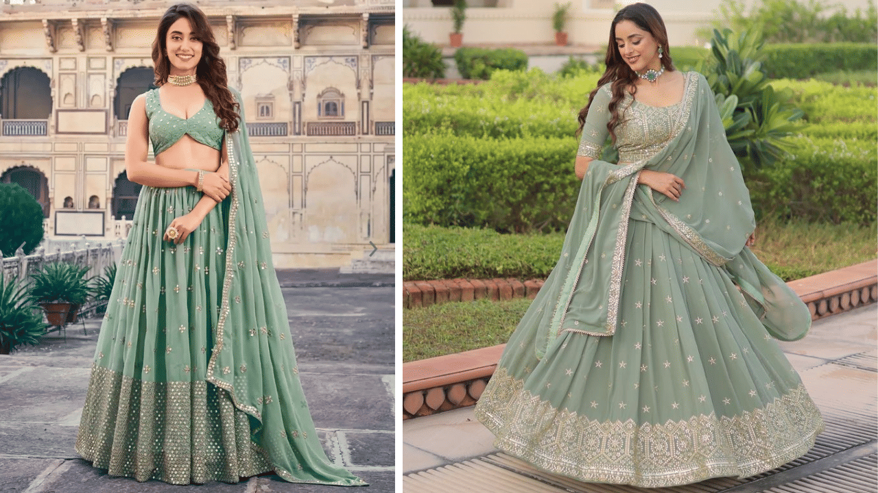 Bold and beautiful non-red lehenga colours for 2025 brides
