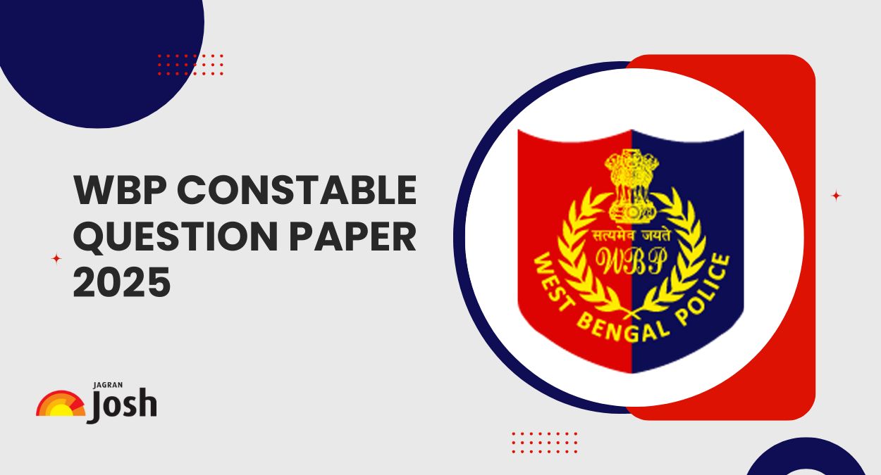 WBP Constable Question Paper 2025: Download November 30th Question ...