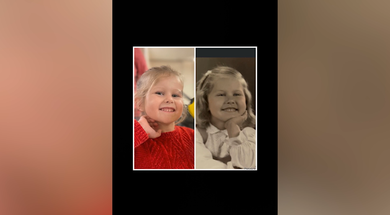 Mom Takes Photo Of Daughter, Then Has Realization Over Familiar Face