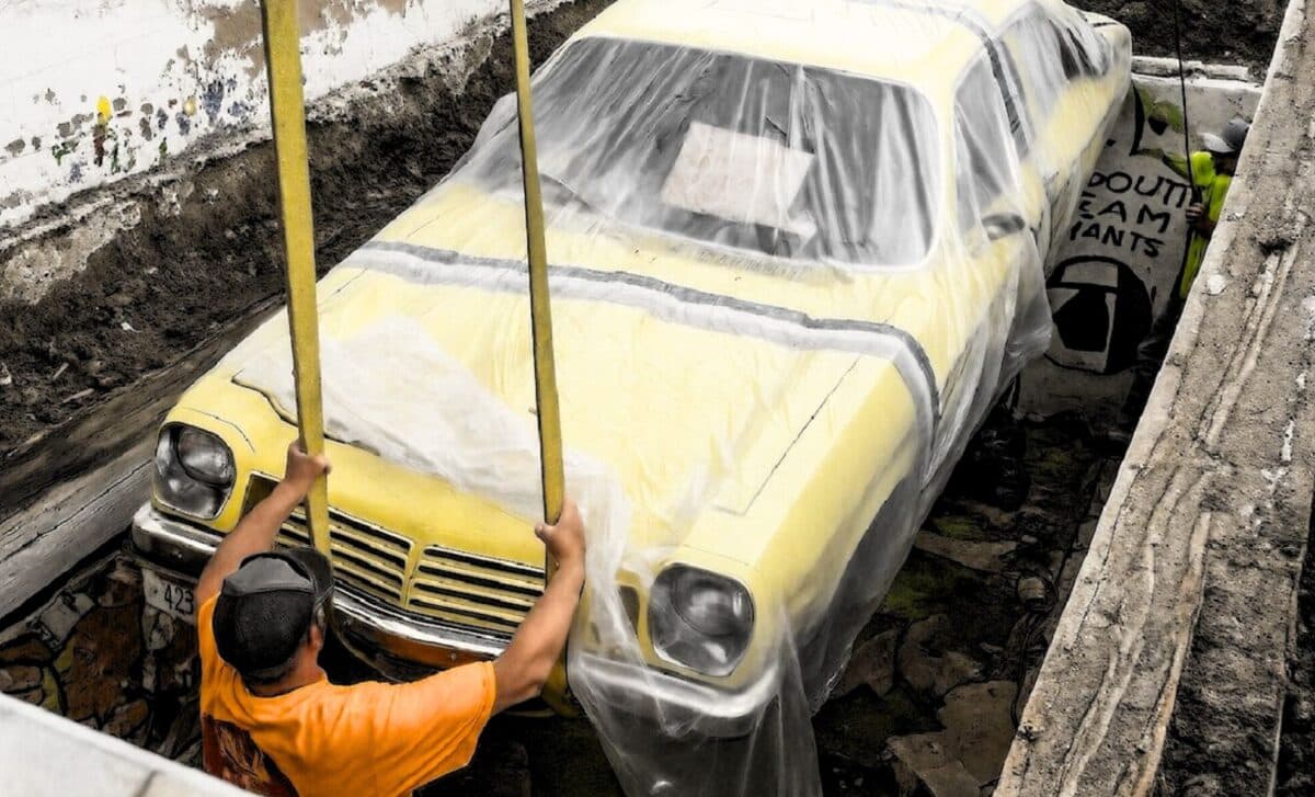 In 1975, They Sealed a Brand-New Car as a Time Capsule—50 Years Later ...