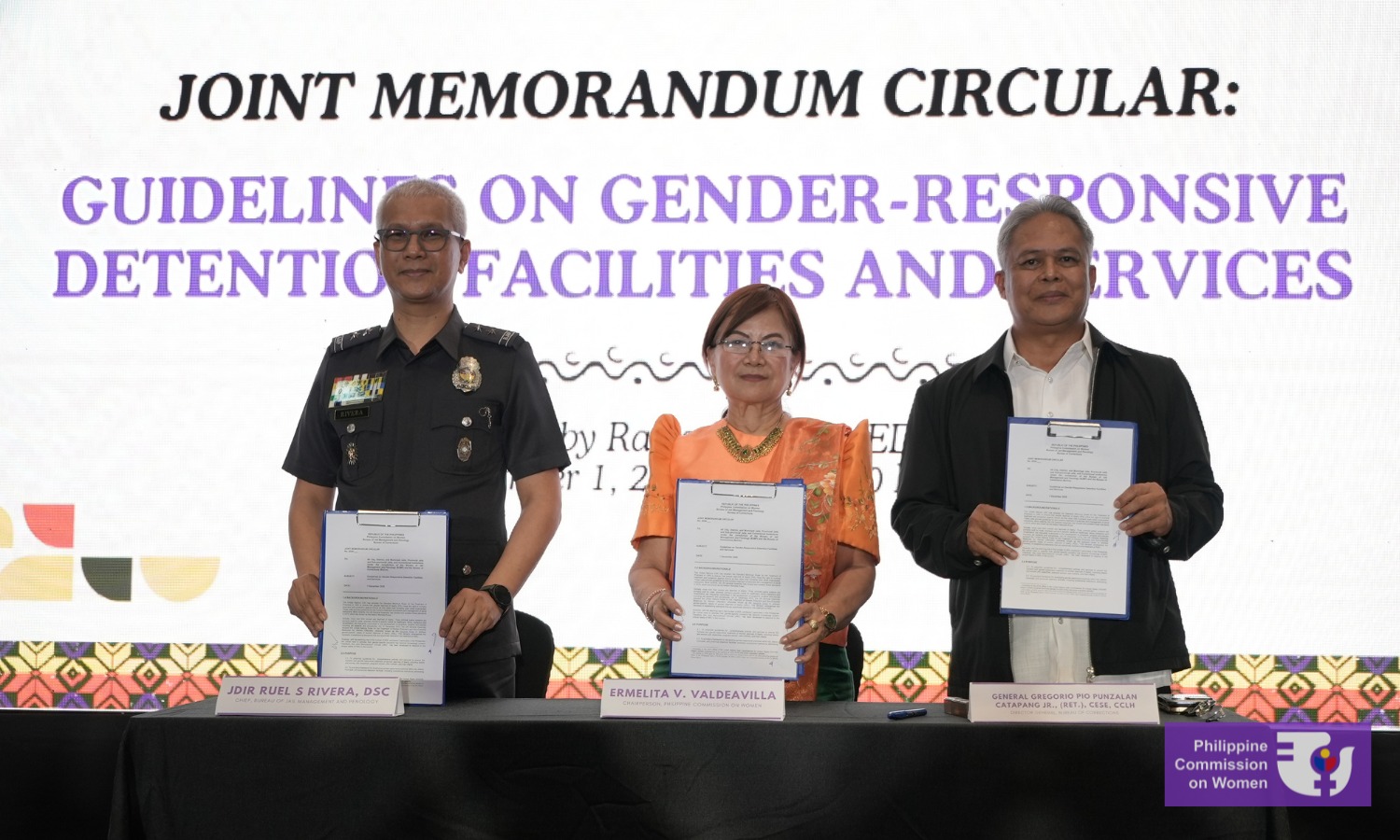 BuCor-BJMP-PCW sign memo for reintegration of women PDLs