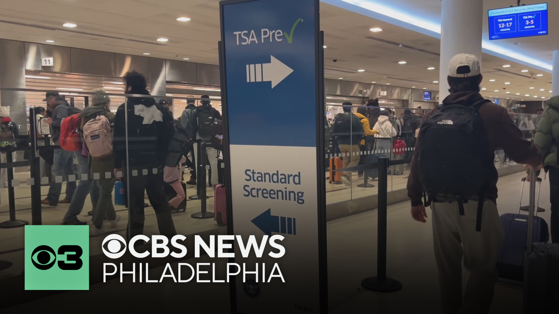 Travelers impacted by flight delays back at Philadelphia International ...