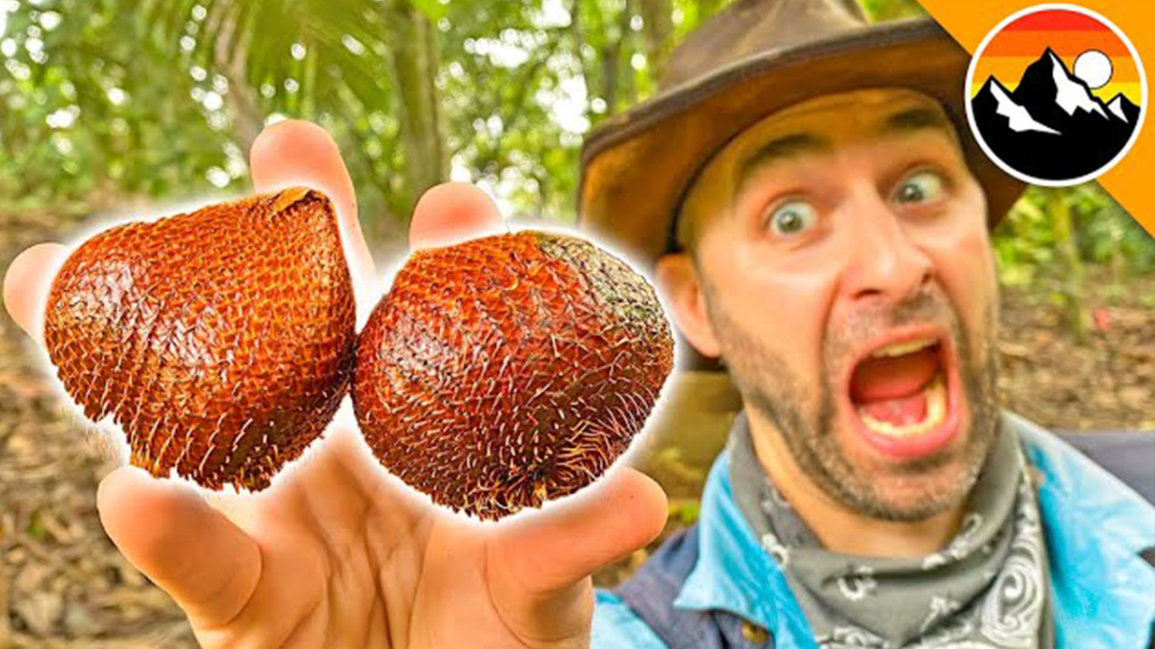 Trying Snake Fruit for the First Time