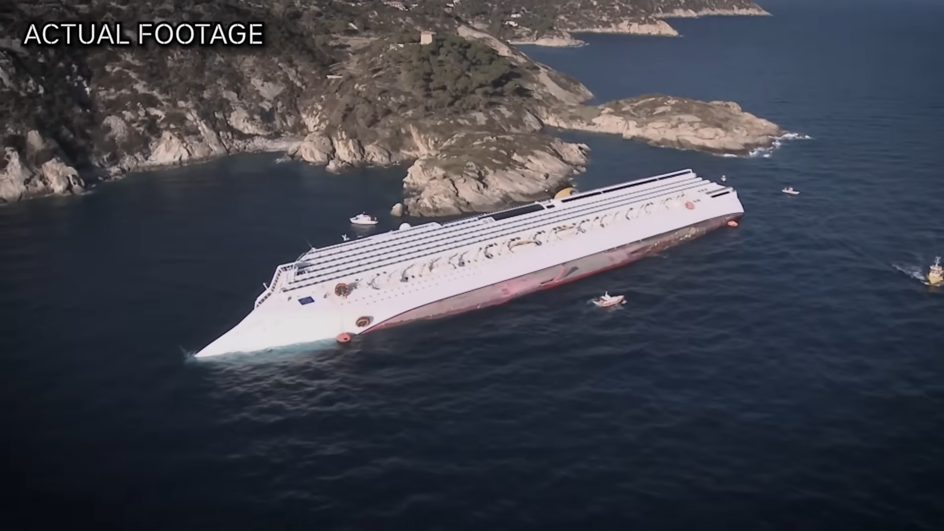 This Is the Night a Cruise Ship Rolled to 70 Degrees and Trapped Hundreds