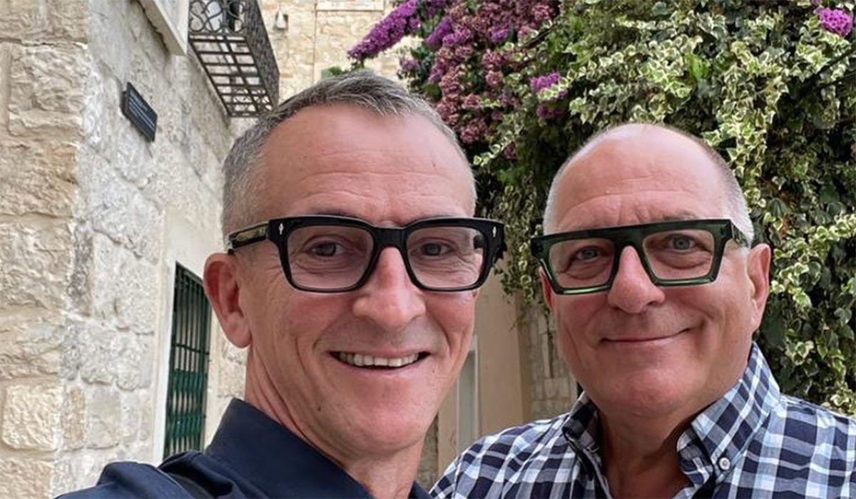 Inside the love and life Hugh Wallace shared with husband Martin