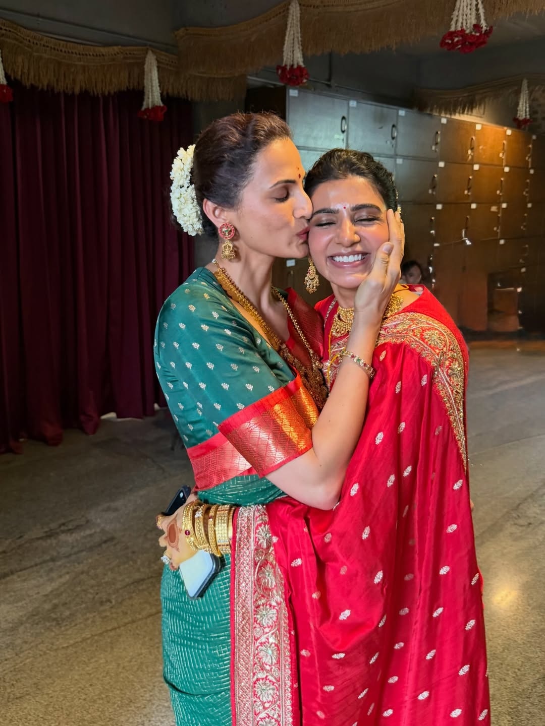 Samantha's friend shares inside pics from actor's wedding with Raj Nidimoru