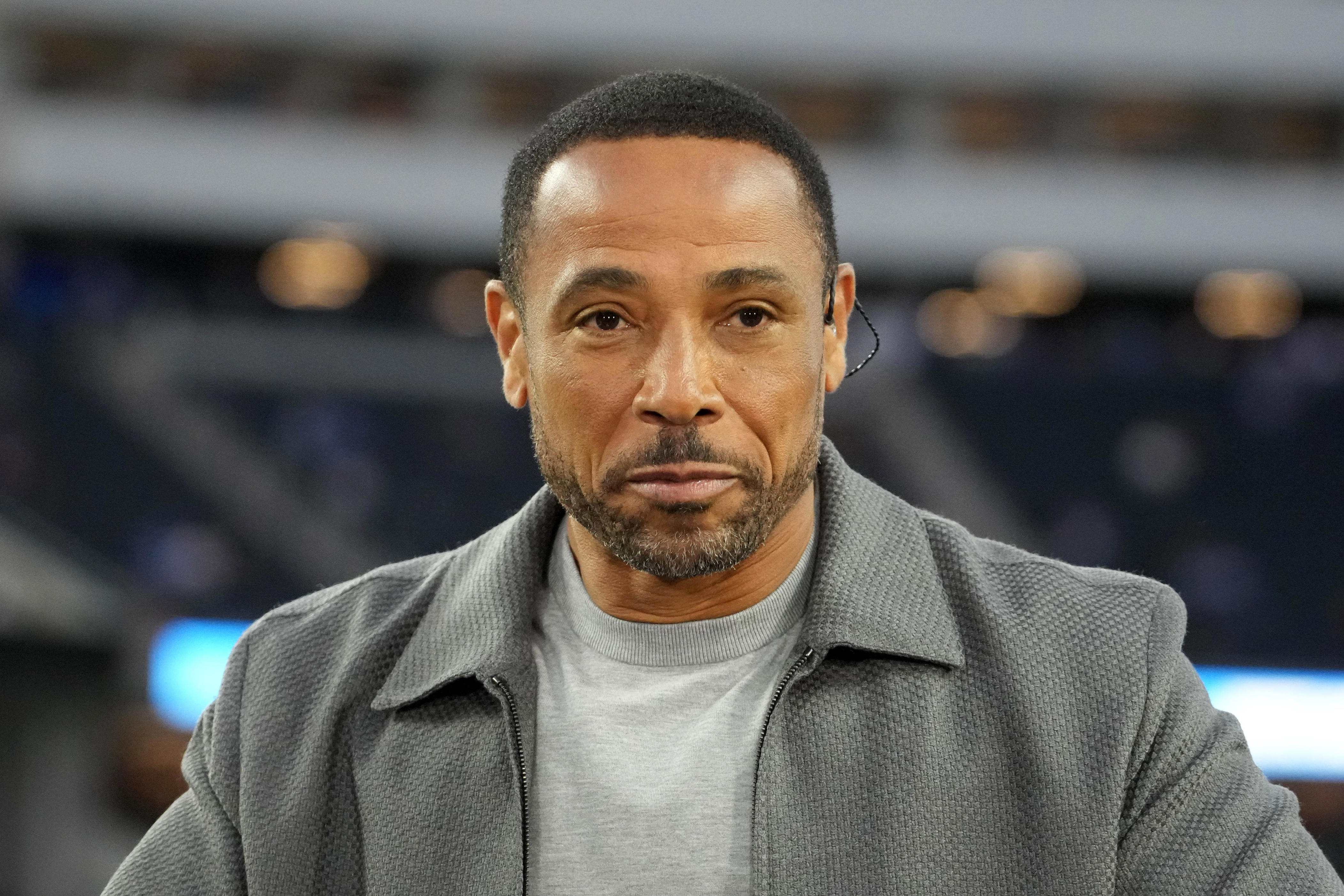 What happened to Rodney Harrison with on-air 'freeze-up'?