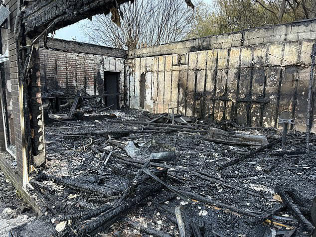 Devastating fire burns historic rugby club's clubhouse to the ground