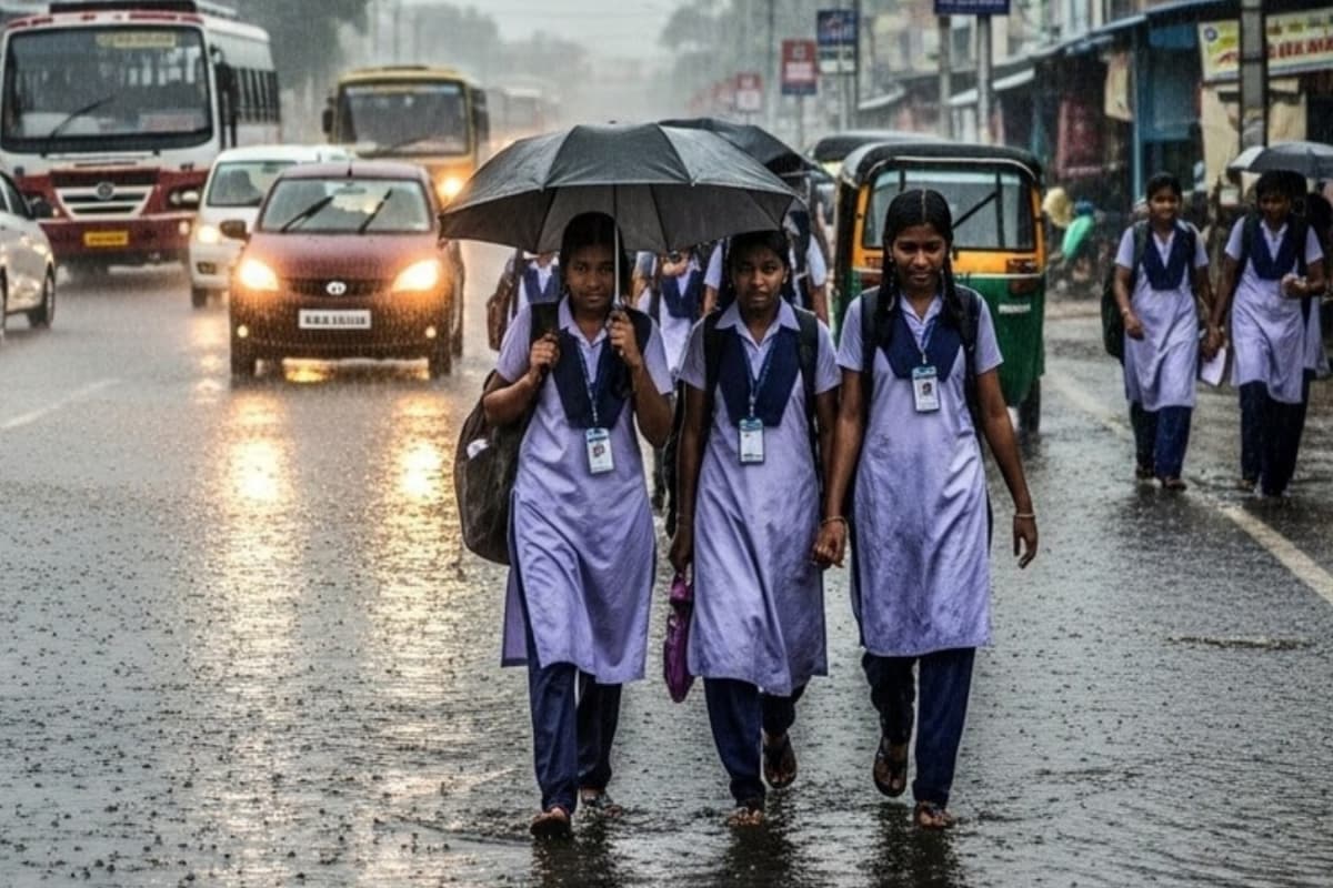 Tamil Nadu heavy rain: Alert for southern, western districts as monsoon ...