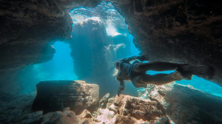 Pristine underwater cave offers a portal to the Ice Age
