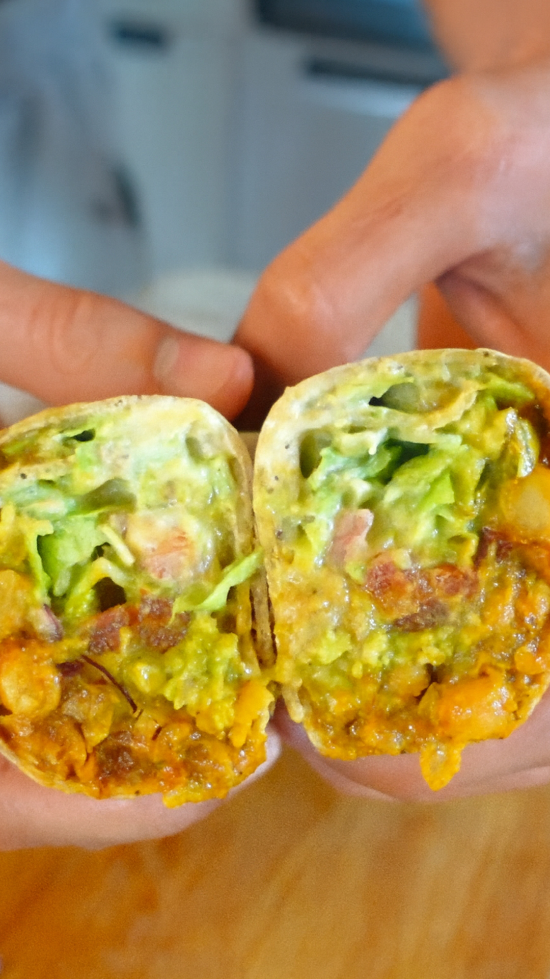 How to Make Vegan Spicy Chickpea Wrap