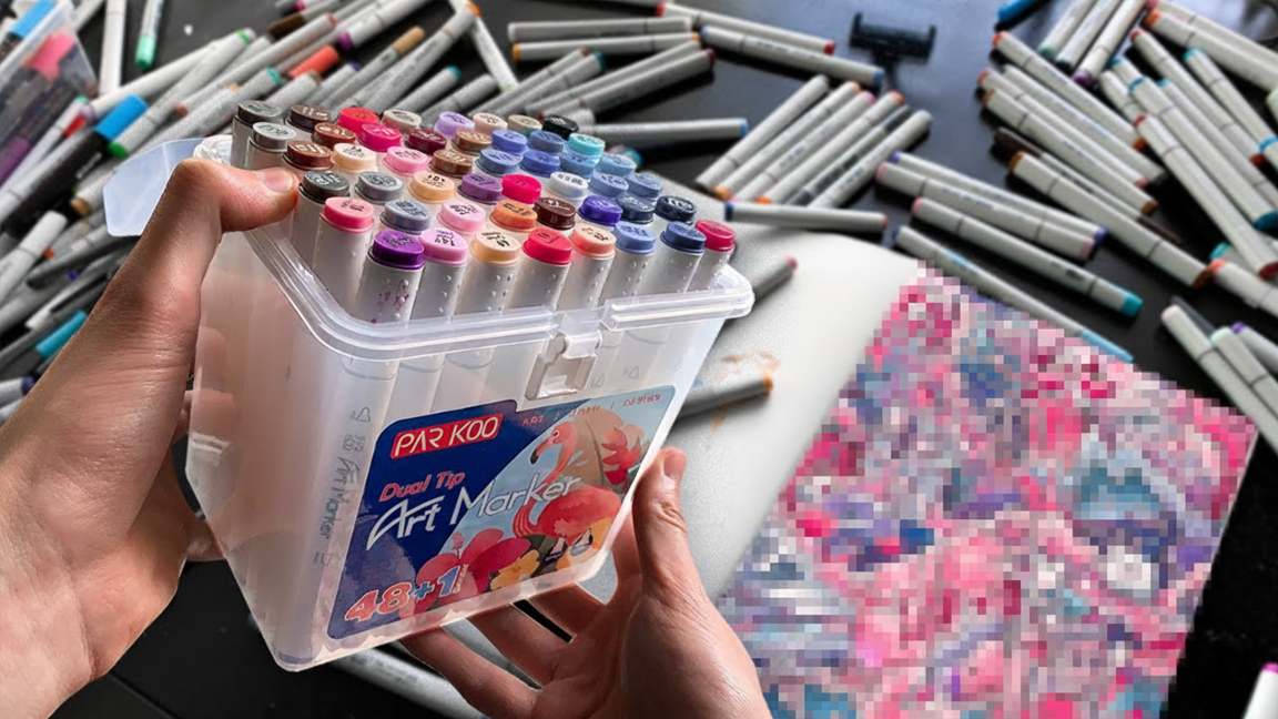 Can Cheap Markers Still Make Good Art?