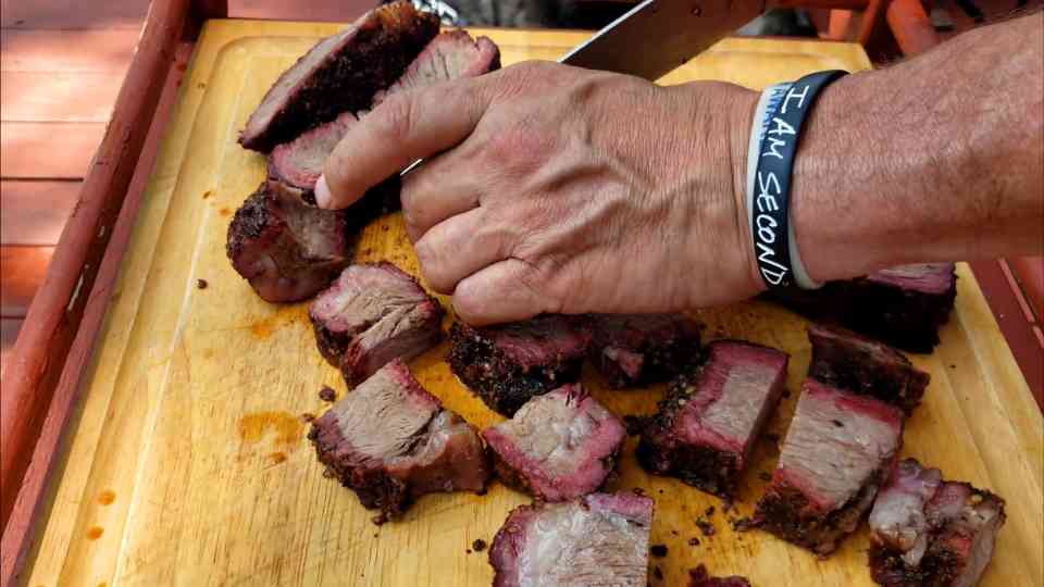 Beef chuck burnt ends that taste like pure barbecue candy