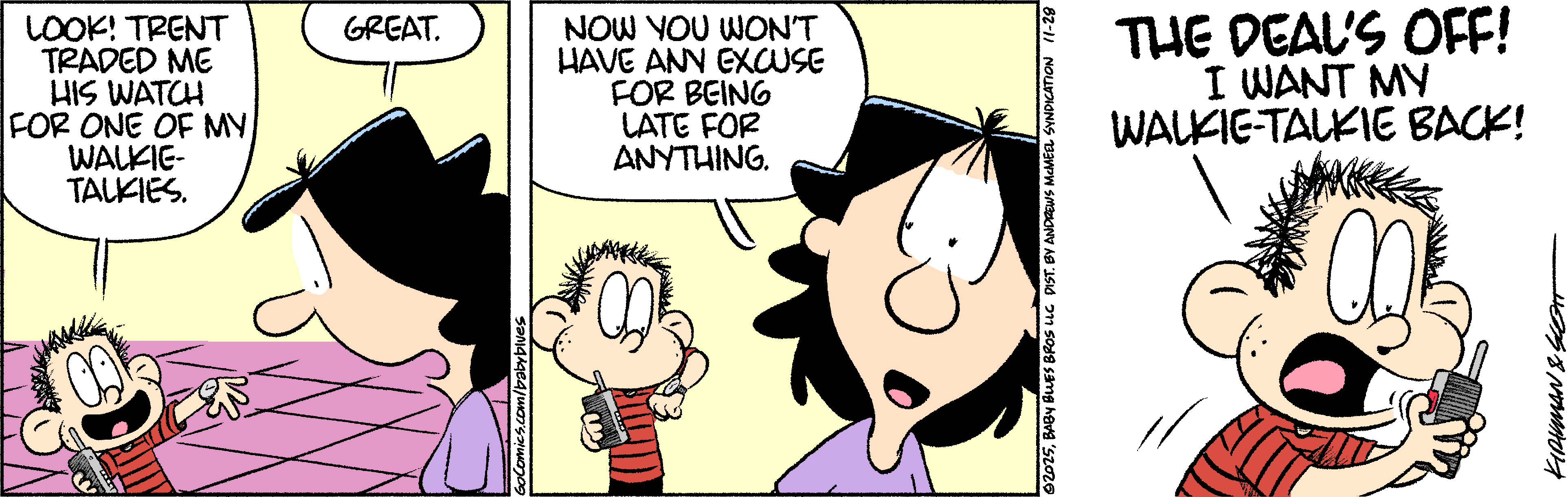 Baby Blues by Rick Kirkman and Jerry Scott