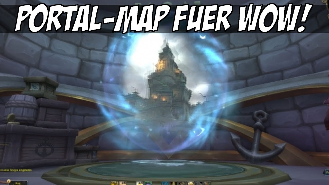 Super praktische Übersicht: "Portal-Map" von World of Warcraft - Wie ...