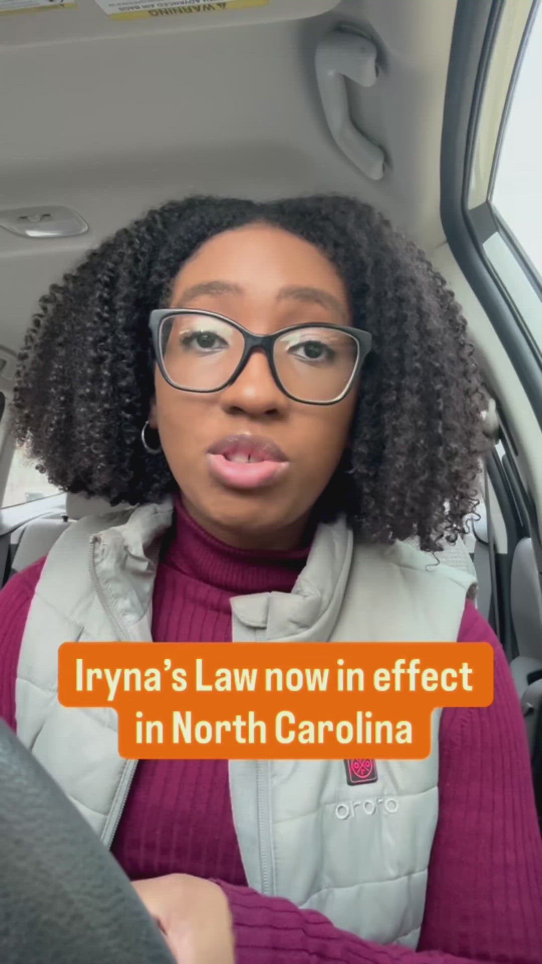 Iryna’s Law now in effect in North Carolina