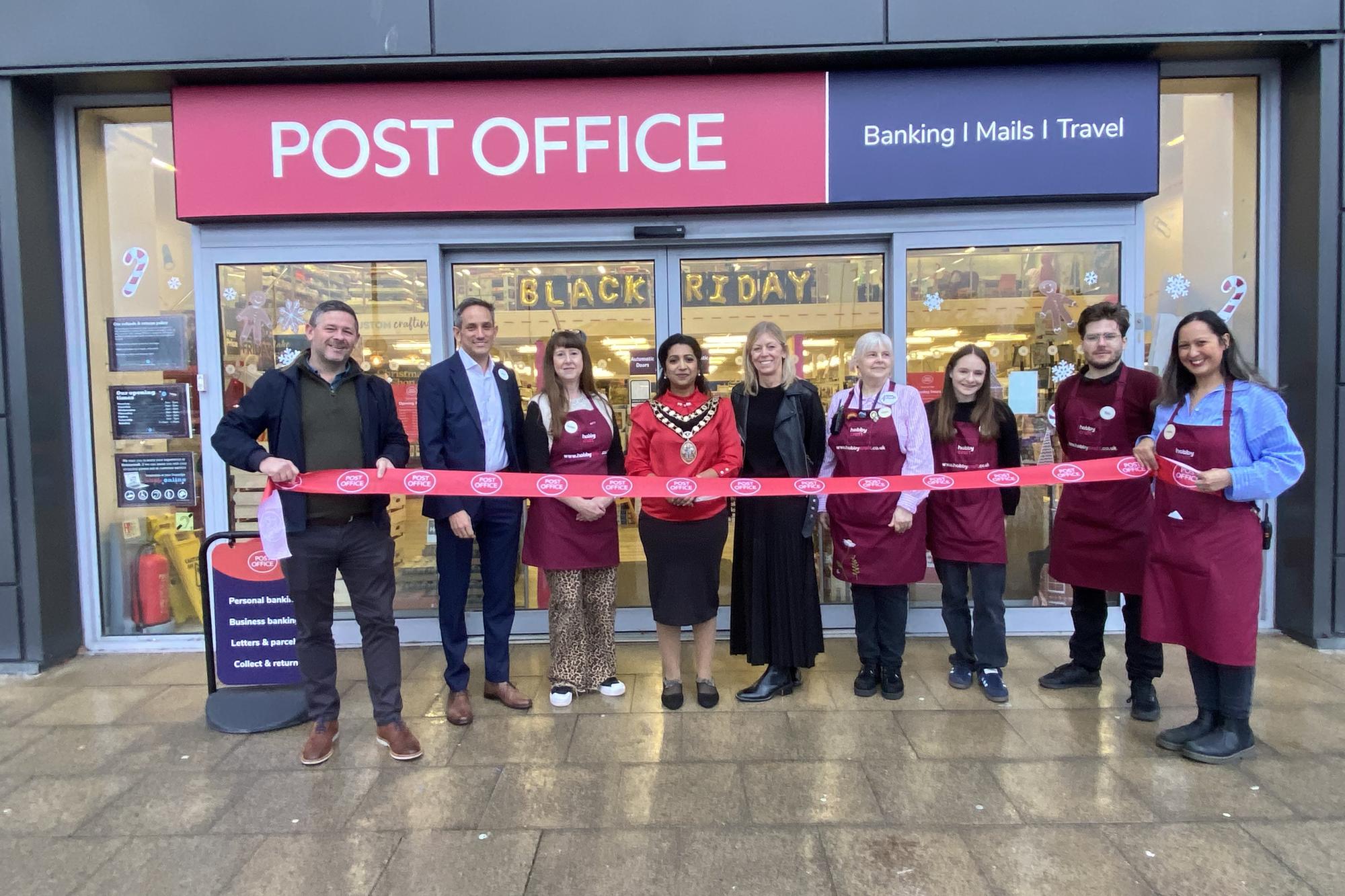 Brand new Post Office officially opens in Crawley