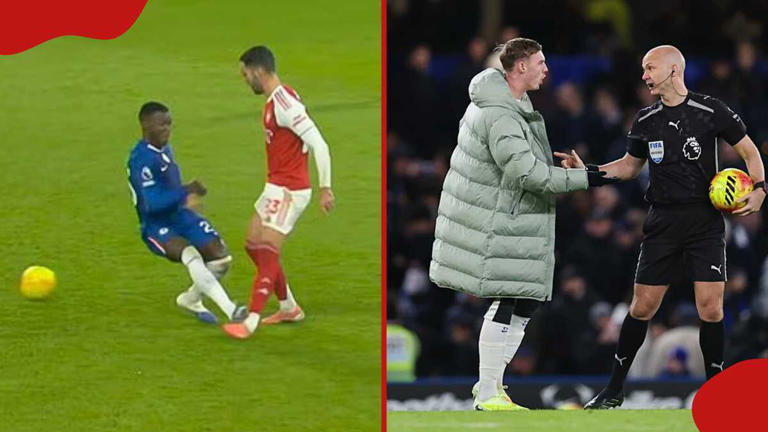 Anthony Taylor: Chelsea vs Arsenal referee accused of breaking VAR rule ...