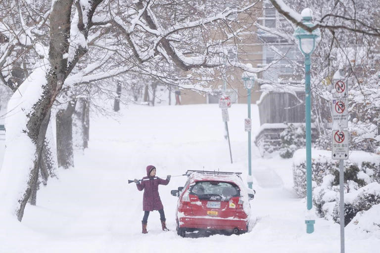 1st major winter snowstorm set to hit Nova Scotia, New Brunswick this week