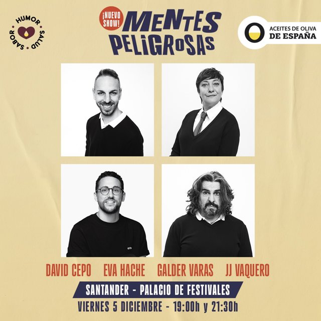 El Palacio de Festivales acoge este viernes a los cómicos JJ Vaquero ...