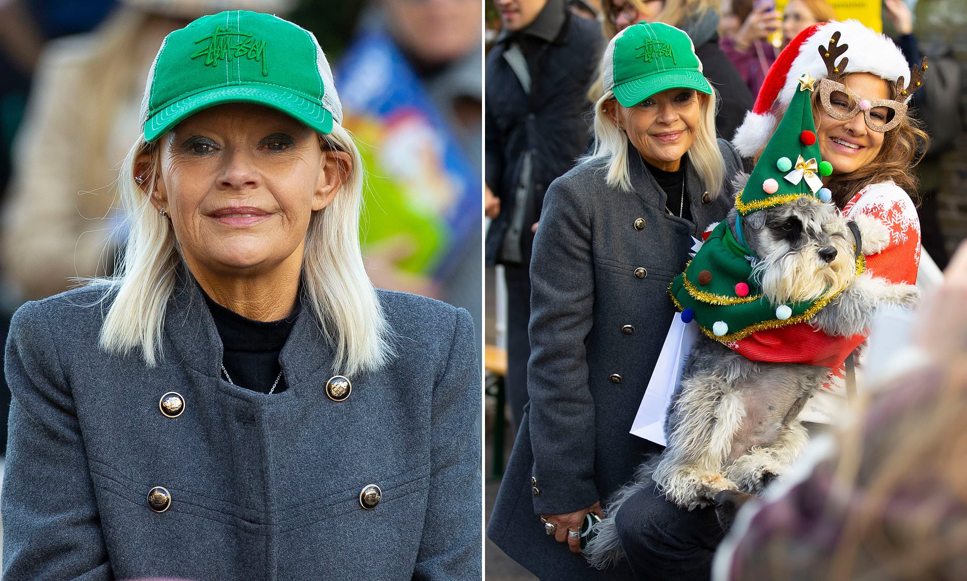 Gail Porter attends festive dog event in London after revealing she ...