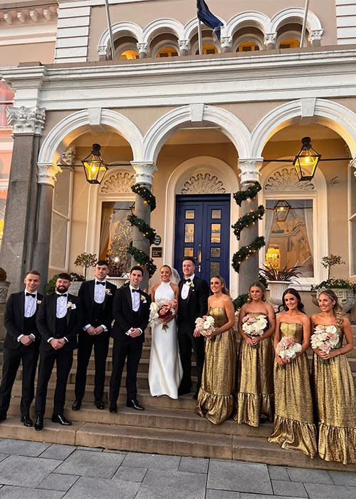 PICS: 'There was dancing on chairs before the meal' A GAA wedding to ...